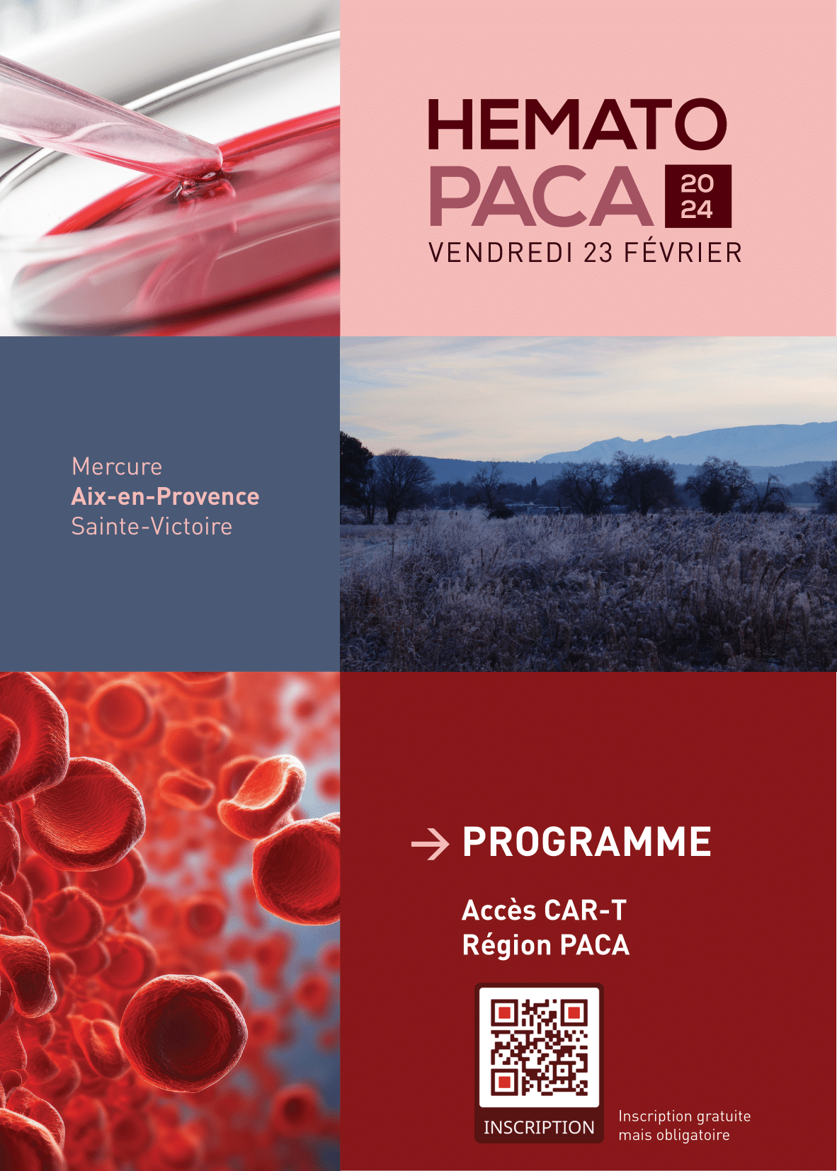 Congrès HEMATO PACA 2024 - Institut Paoli-Calmettes